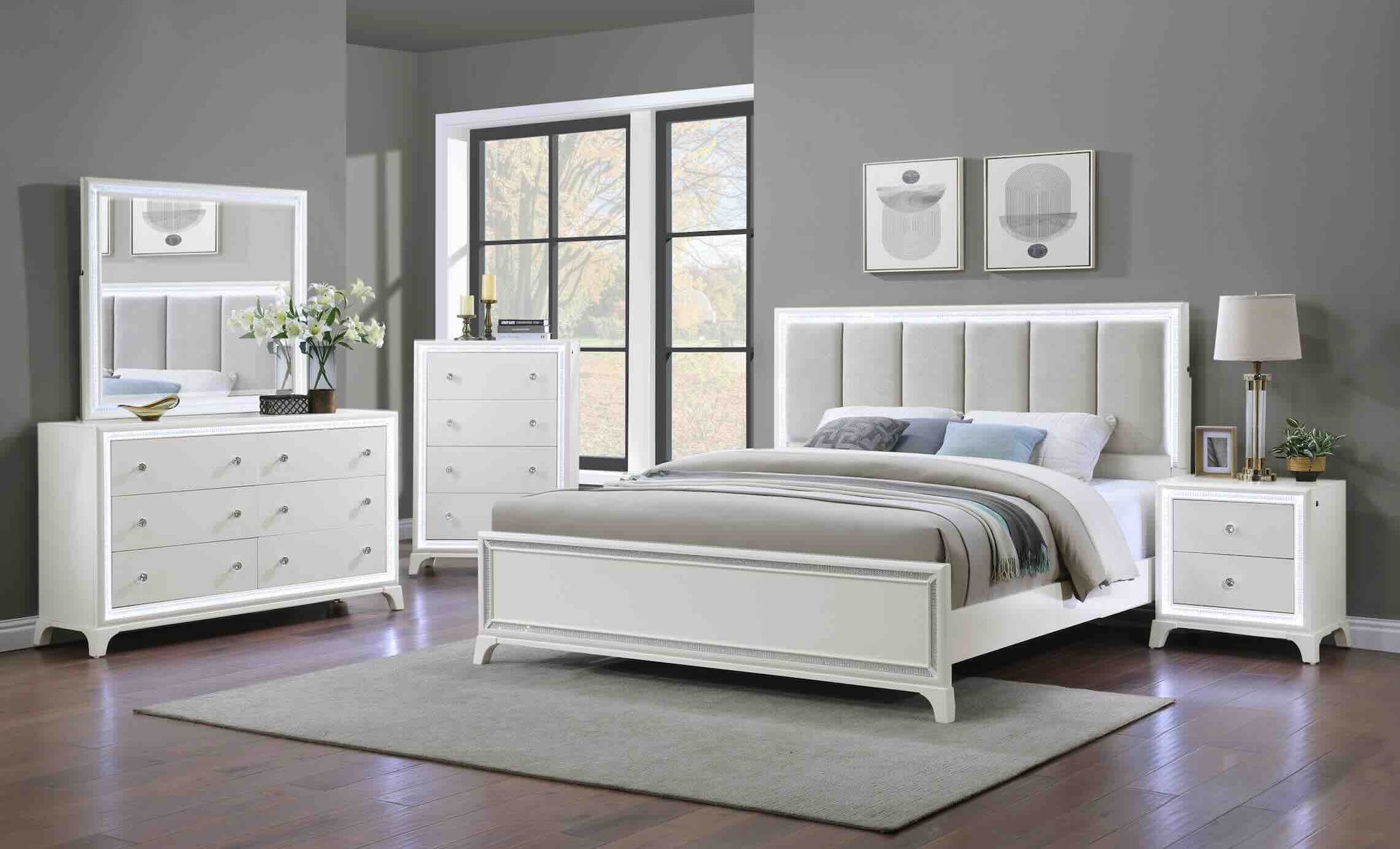 Salma Bedroom set - Quality Furniture for less in Seminole. – TRU ...